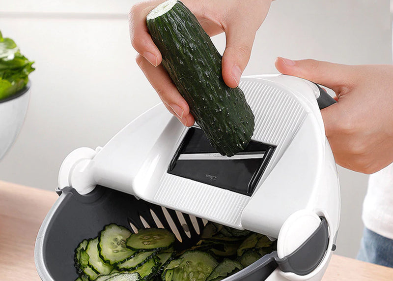 Magic Rotate Vegetable Slicer – The Evergreen Cart