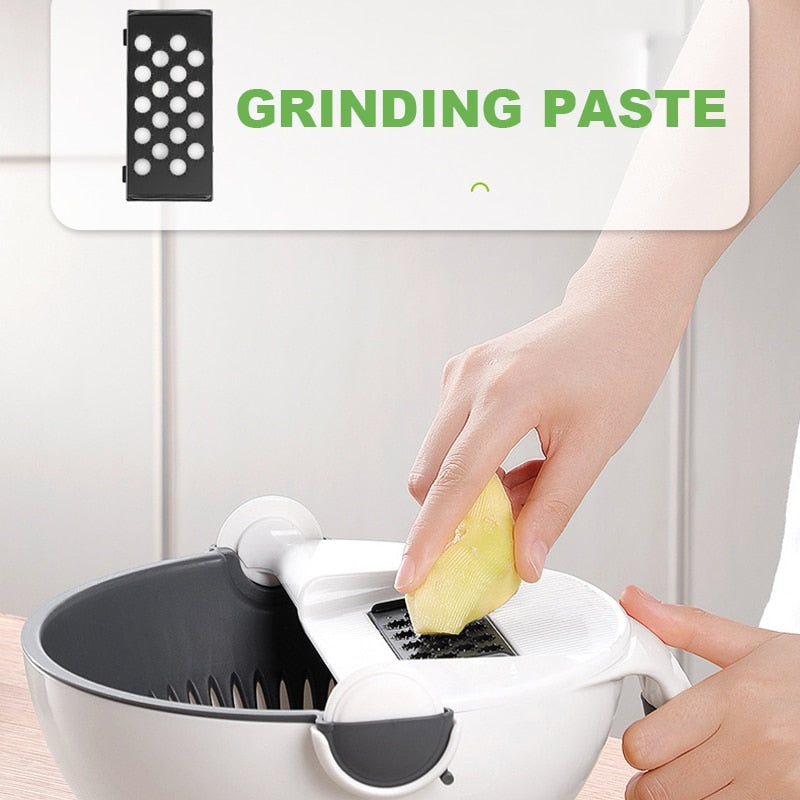 Magic Rotate Vegetable Slicer – The Evergreen Cart